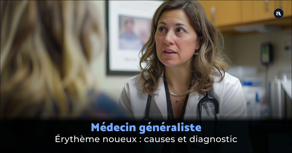 Érythème noueux : causes et diagnostic