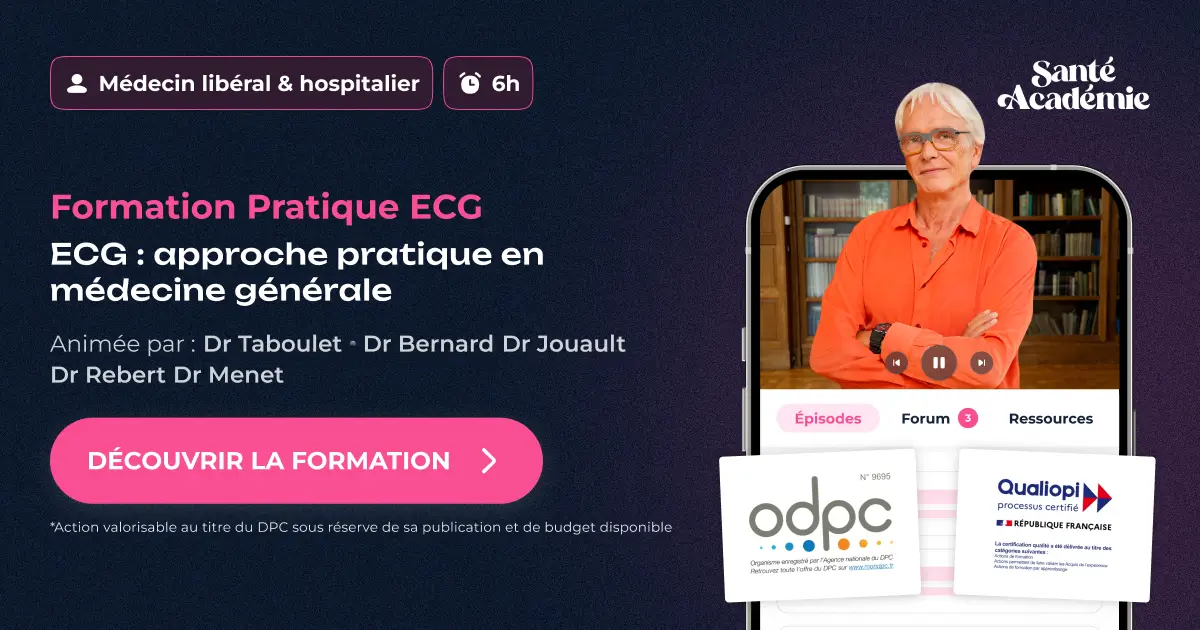 Formation pratique de l'ECG | Santé Académie